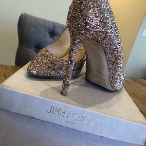 Jimmy Choo | Shoes | Jimmy Choo Romy 0 41 Ballet Pink Mix | Poshmark